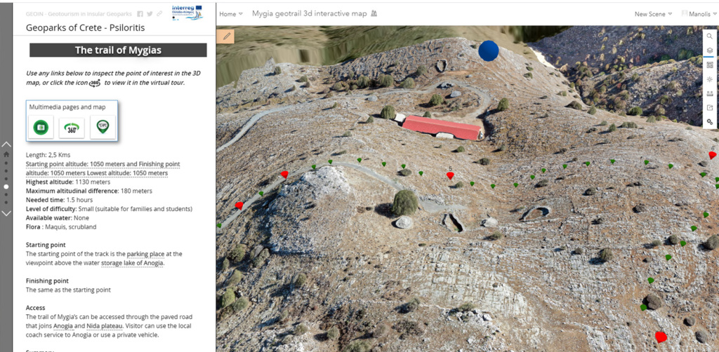 A presentation of Psiloritis geopark - Panotours